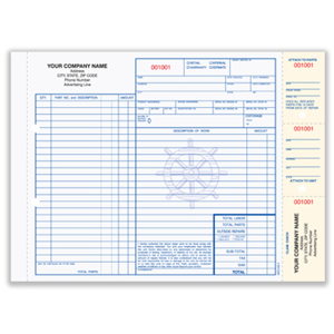 Industry Specific Carbonless Forms | Personalized Forms