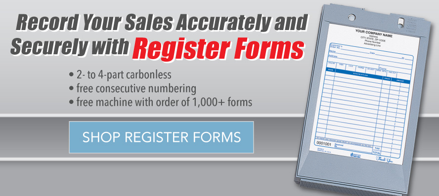 Personalized Forms - Imprinted Forms at a Fraction of the Cost of Custom
