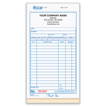 Personalized Forms - Imprinted Forms at a Fraction of the Cost of Custom