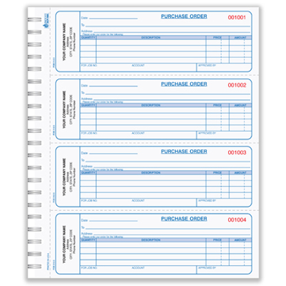 Personalized Purchase Order Forms | Personalized Forms
