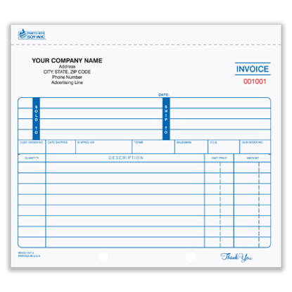 Custom Invoices | Personalized Forms