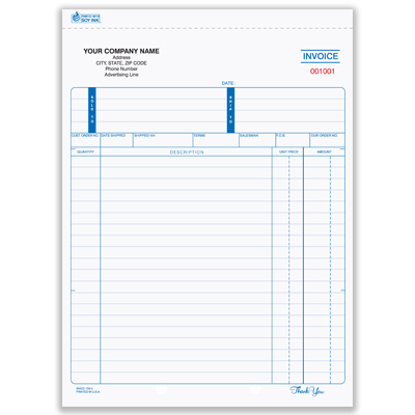 Custom Invoices | Personalized Forms