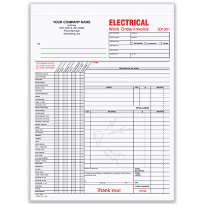 Work Order Forms | Personalized Forms