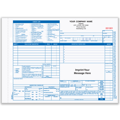 Auto Repair Forms | Personalized Forms
