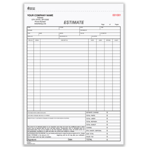 Automotive Forms | Personalized Forms