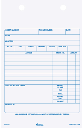 Jewelry Repair Envelopes JRE-9947-3 | Personalized Forms