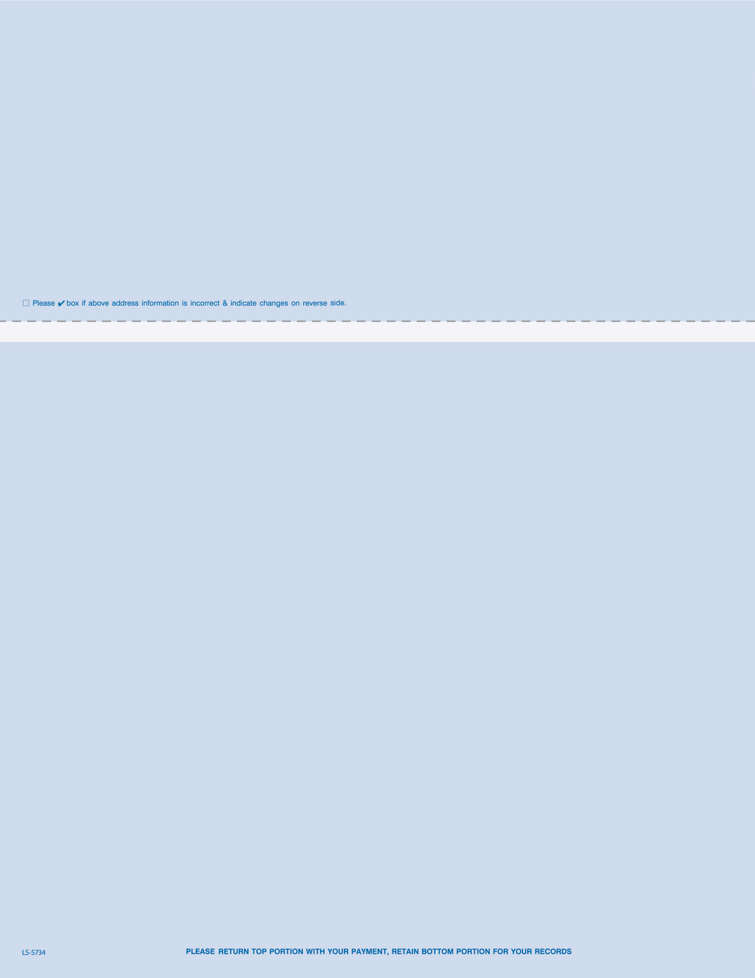 Laser Statement With Backer - LS-5733