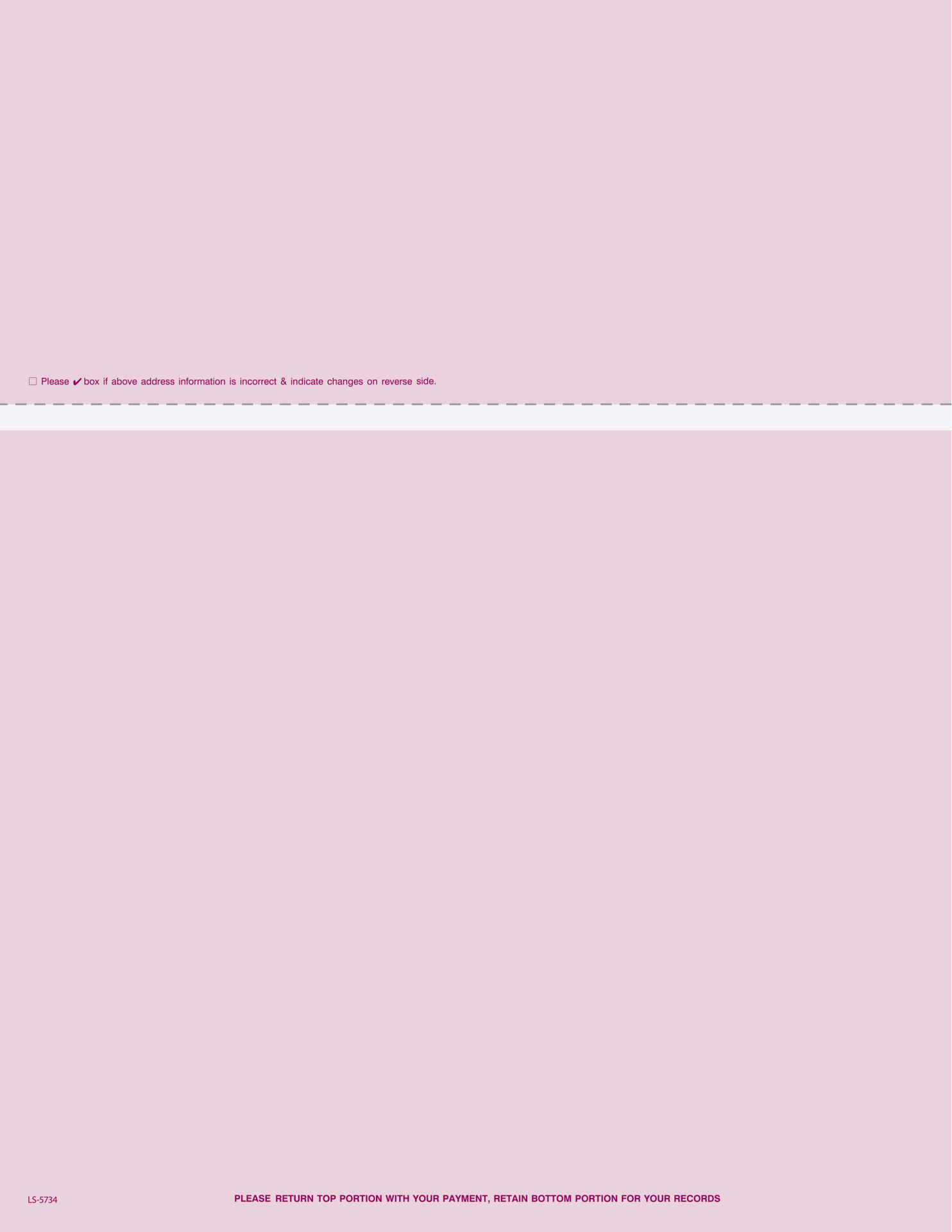 Laser Statement With Backer - LS-5735