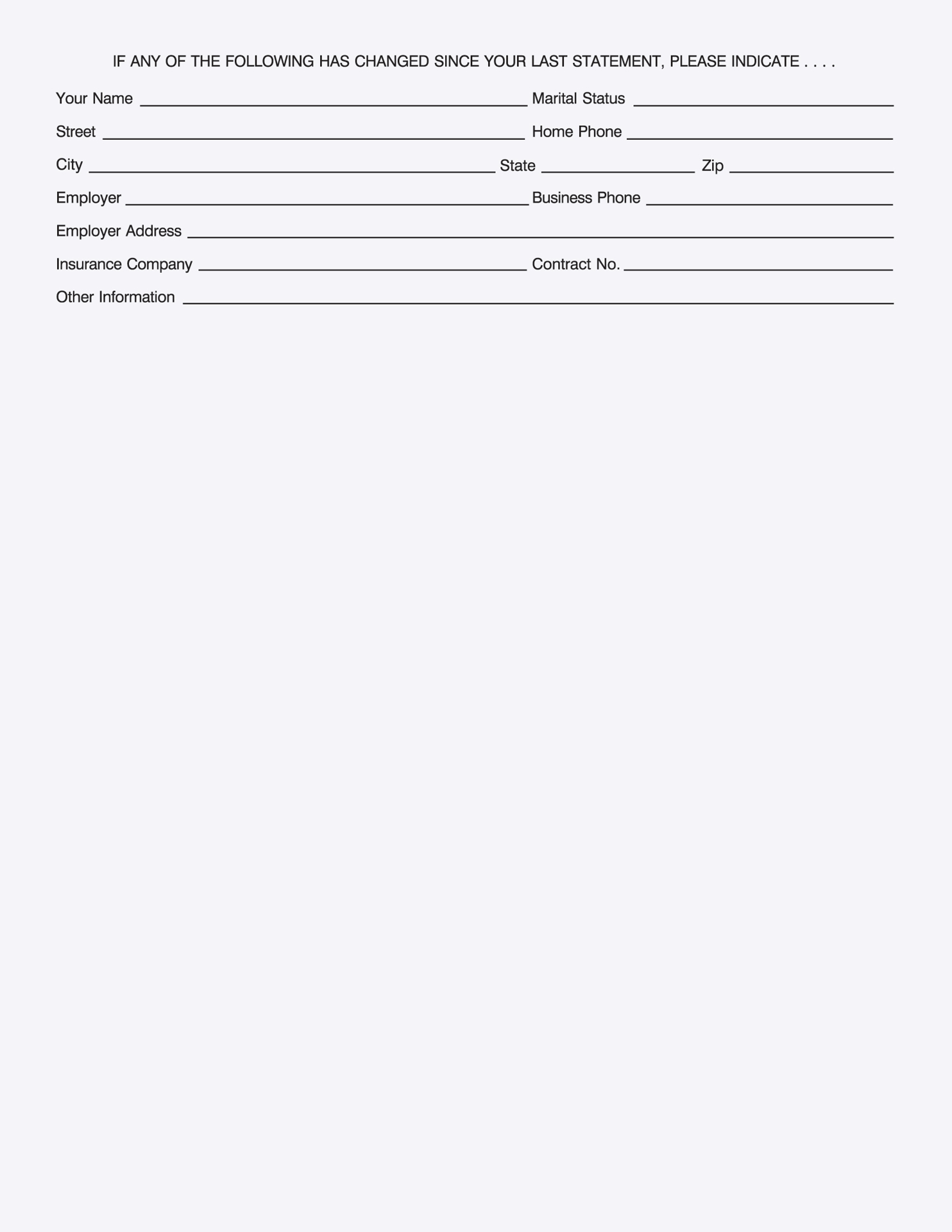 Laser Statement With Backer - LS-5734