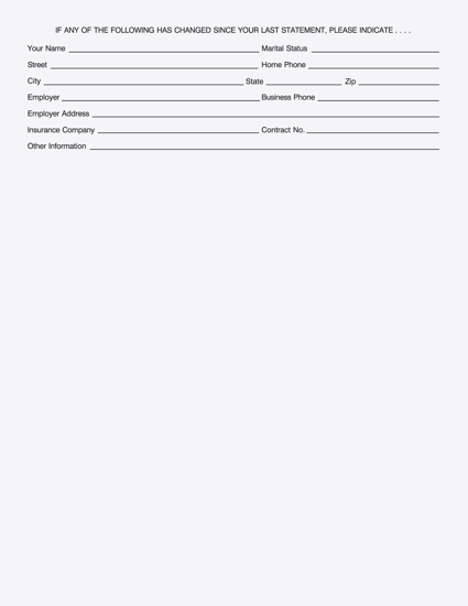 Laser Statement With Backer - LS-5734