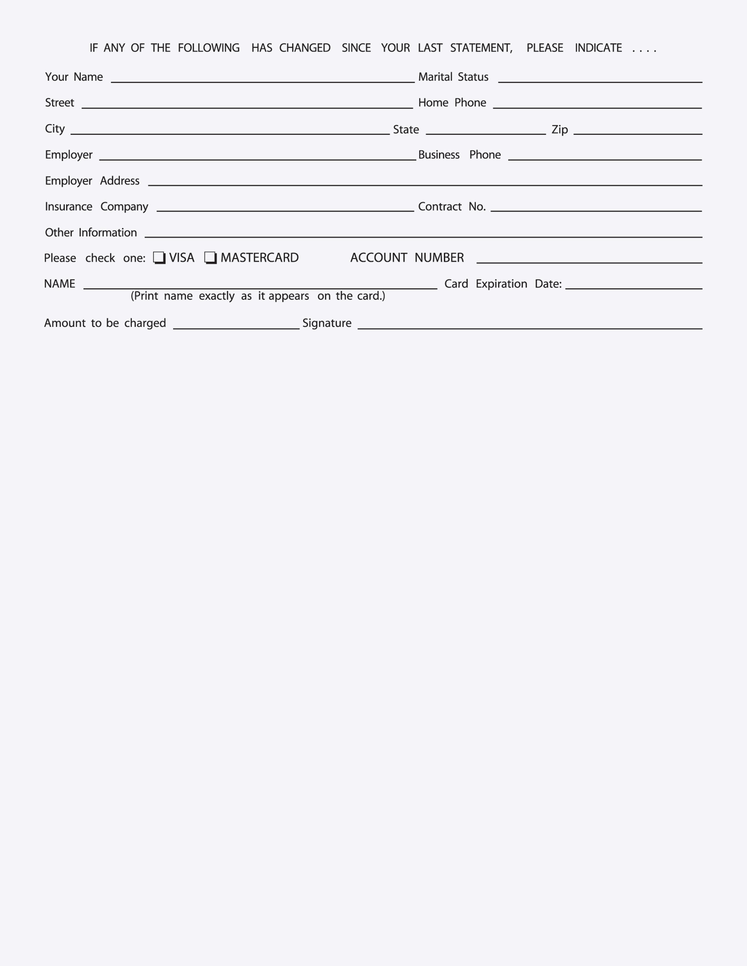 Laser Statement With Backer - LS-5737