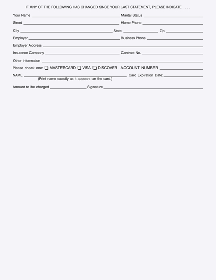 Laser Statement With Backer - LS-5739