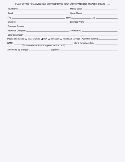Laser Statement With Backer - LS-5742