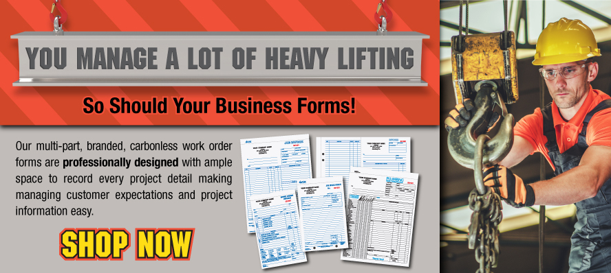 Personalized Forms - Imprinted Forms at a Fraction of the Cost of Custom