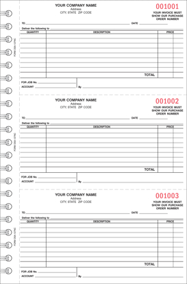 Personalized Purchase Order Forms | Personalized Forms