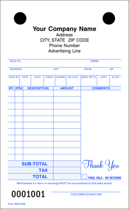 Industry Specific Carbonless Forms | Personalized Forms